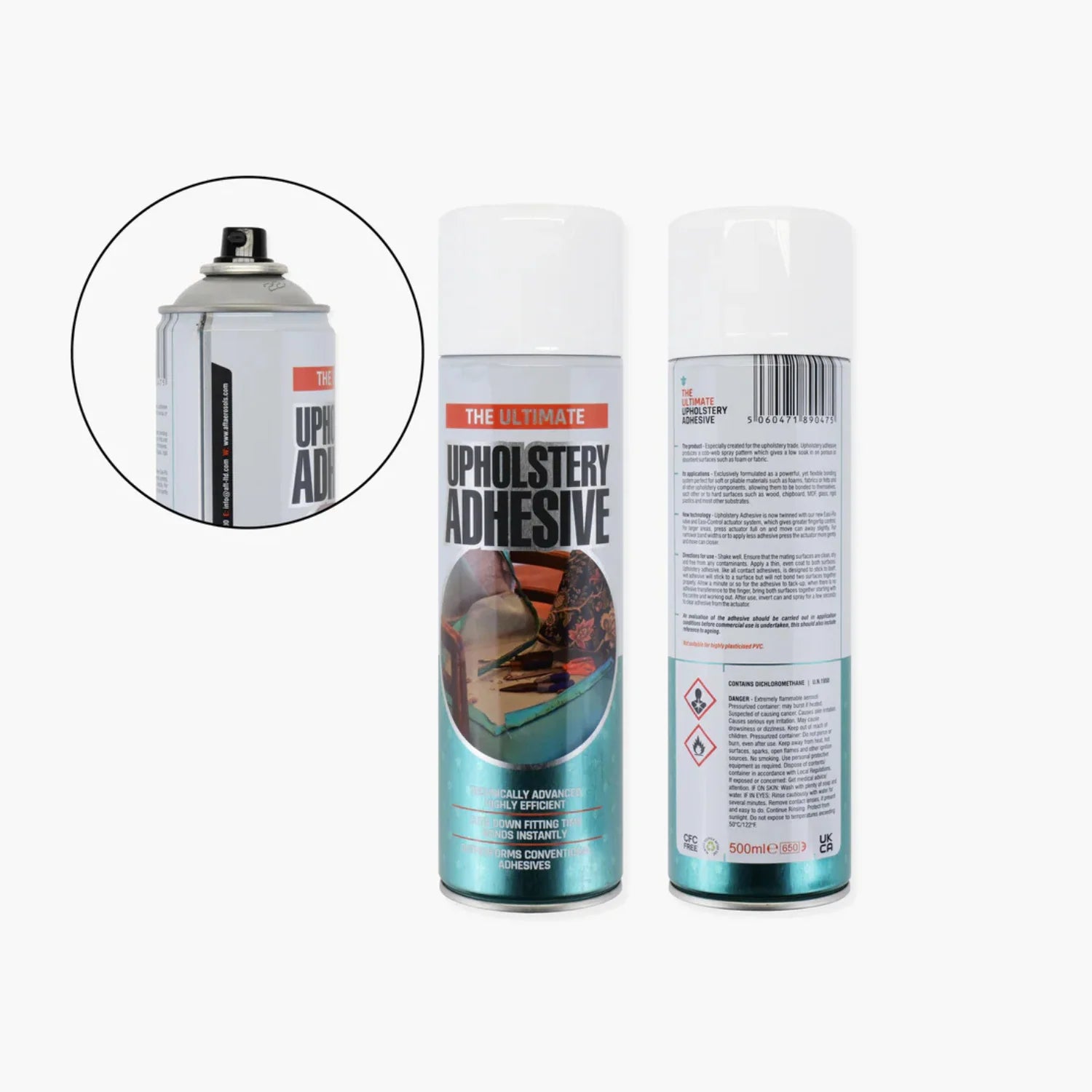 The Ultimate Upholstery Adhesive Glue Formula - 500ml Spray Can ...